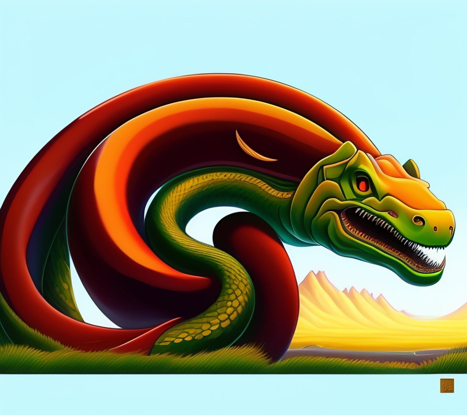 How to Draw a Snake: Capturing the Elegance of Serpents - Trying drawing