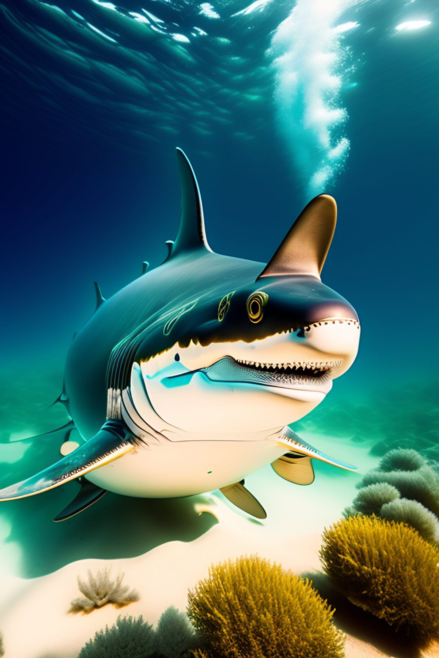 How to Draw a Shark: Dive into the Depths of Aquatic Artistry - Trying ...