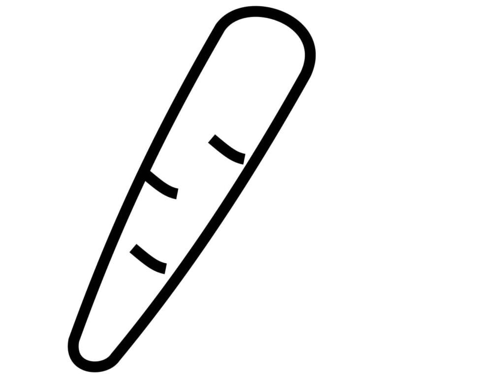 How to Draw a Carrot: An easy 3 Steps Guide for Beginner Artists ...