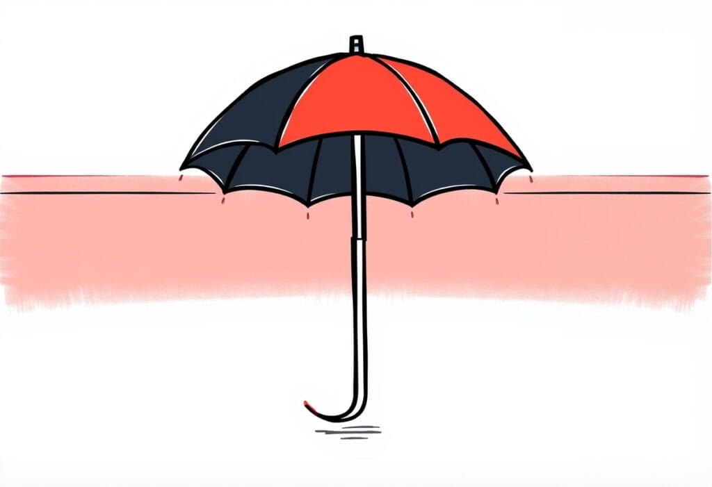 How to Draw Umbrella: Easy 8 Step-by-Step Guide for Beginners - Trying ...