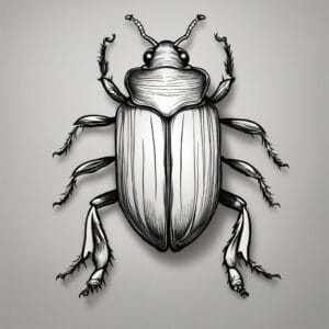 How to Draw Beetle: Discover the Joy of Insect Drawing - Trying drawing