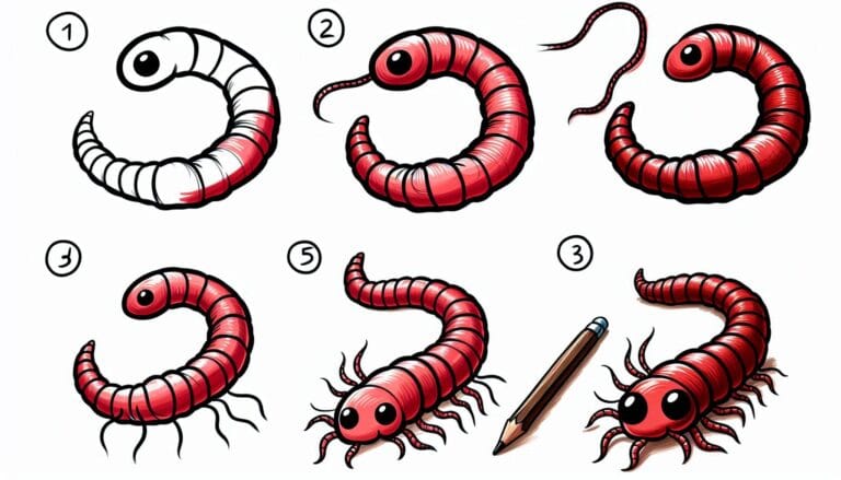 How to draw Bloodworm - Trying drawing