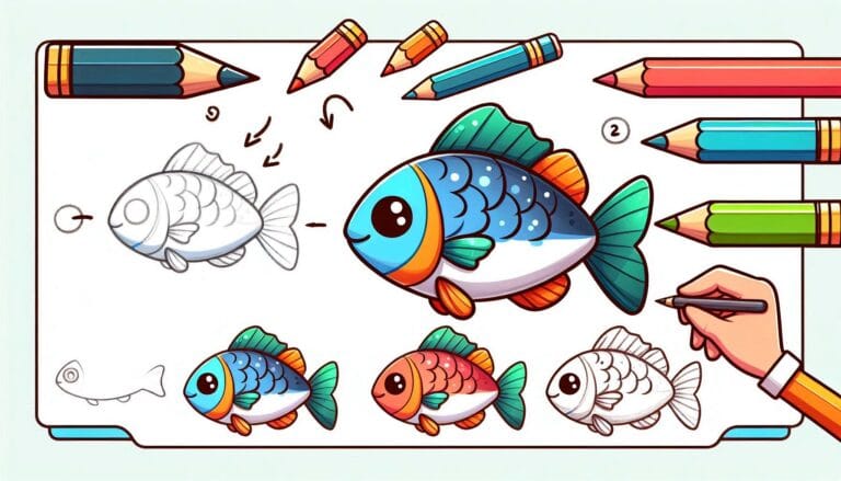 How to draw Cod - Trying drawing