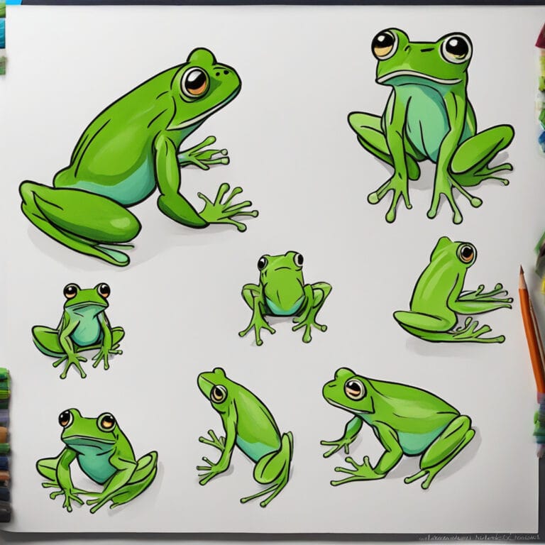 How to Draw Frog: Easy Methods for Creative Expression - Trying drawing