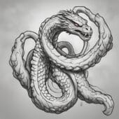 How to draw hydra - Trying drawing