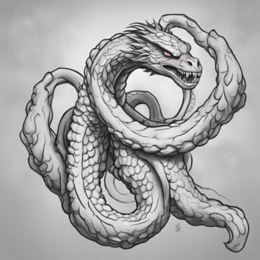 How to draw hydra - Trying drawing