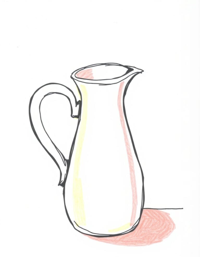 How to draw Jug: 7 Easy Step-by-Step Guide to Jug Drawing - Trying drawing