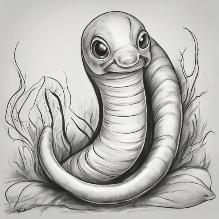 How to draw Leech - Trying drawing