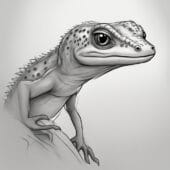 How to draw Newt - Trying drawing