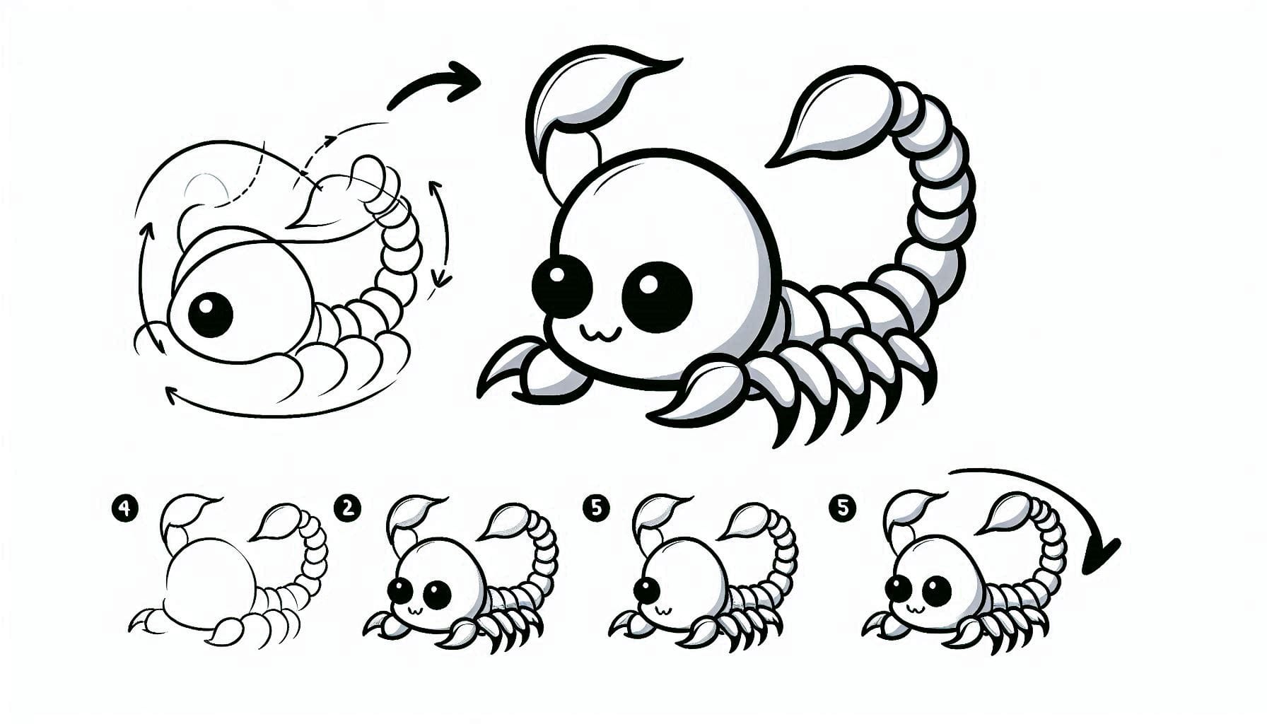 How to Draw Scorpion: Discover Your Artistic Voice - Trying drawing