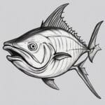 How to draw Tuna - Trying drawing
