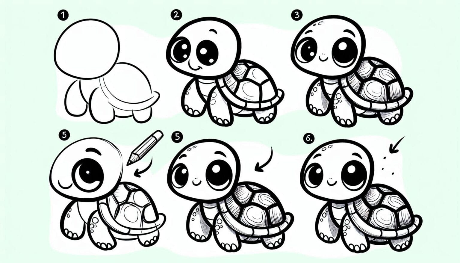 How to Draw Turtle: Capture the Beauty of Nature - Trying drawing