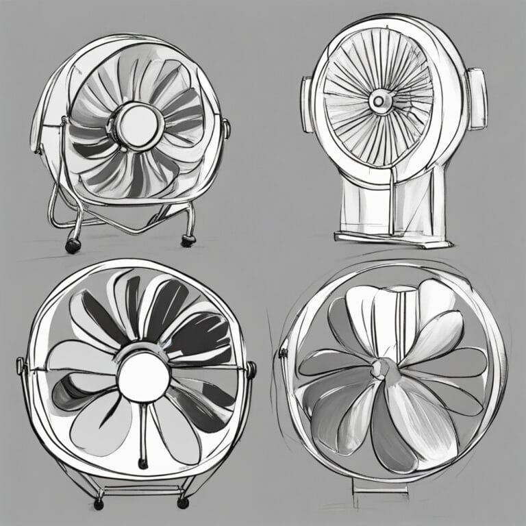Cool Creations: A Step-by-Step Guide on How to Draw a Fan - Trying drawing