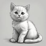 How to Draw a Kitty Adorable: A 7 Step-by-Step Guide - Trying drawing