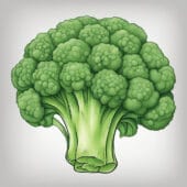 How to Draw a Broccoli: 6 Easy Steps Guide to Broccoli Drawing - Trying ...