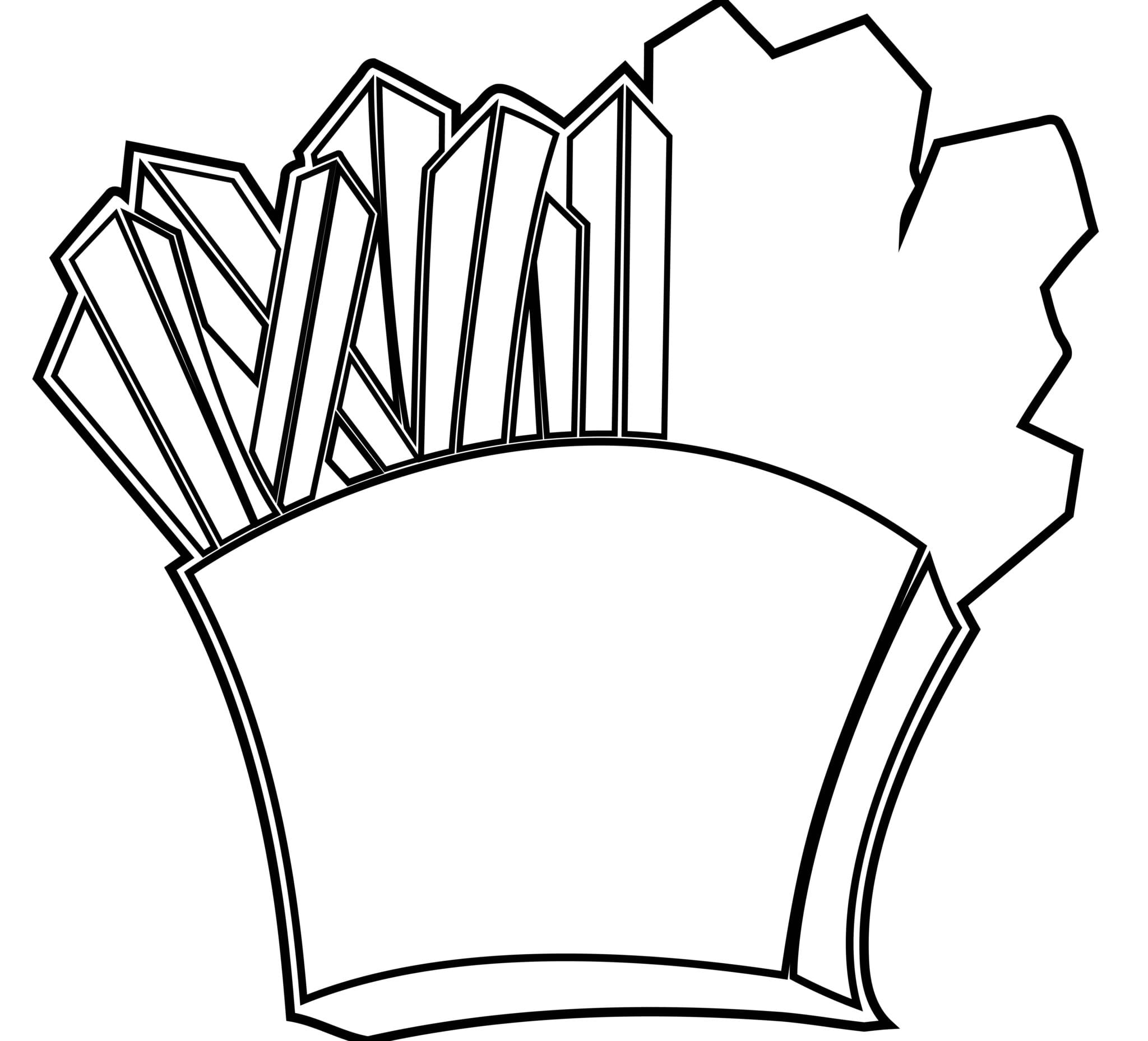 How to draw a MacDonald's Fries - Trying drawing