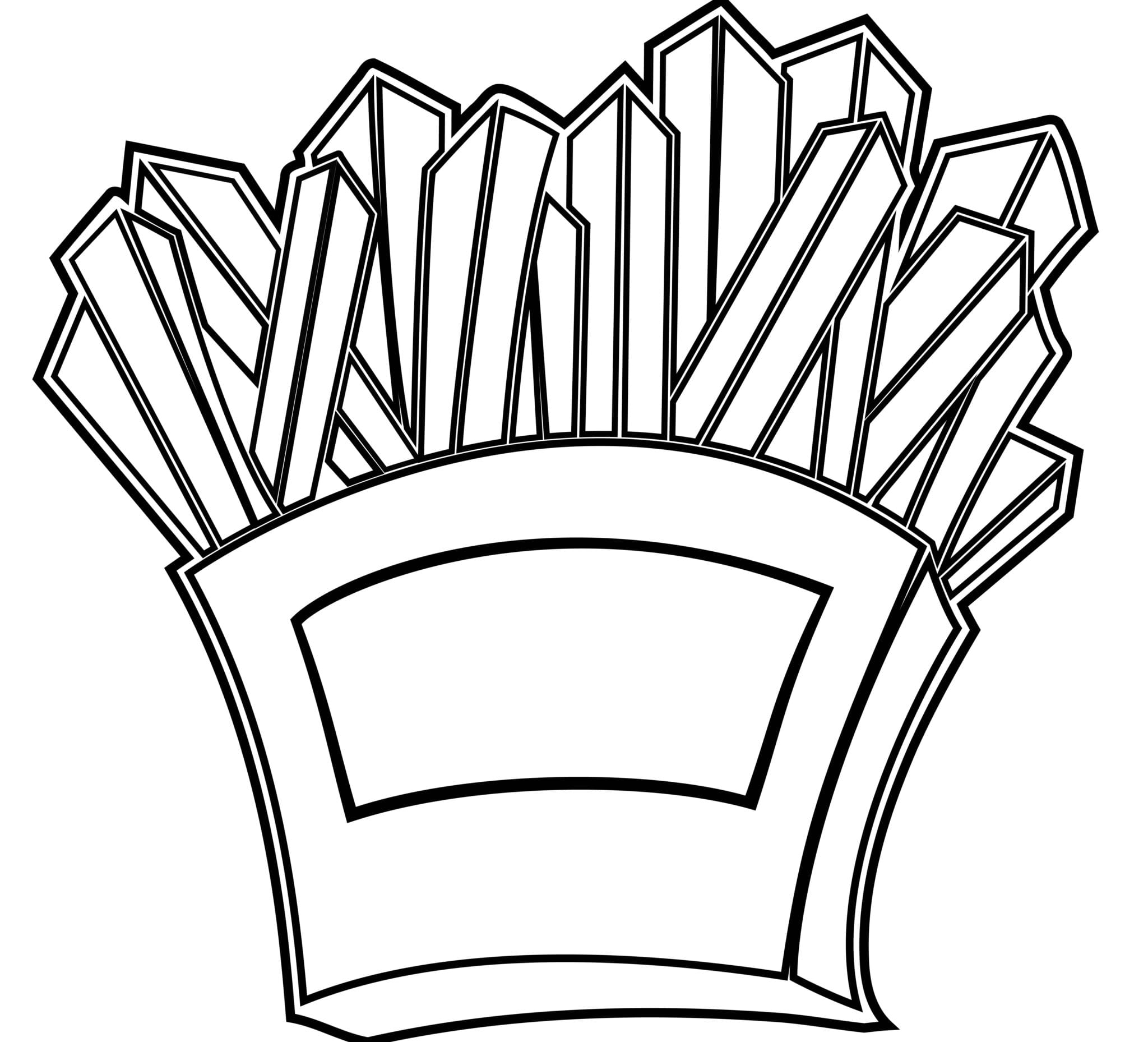 How to draw a MacDonald's Fries - Trying drawing