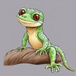 How to draw Gecko - Trying drawing